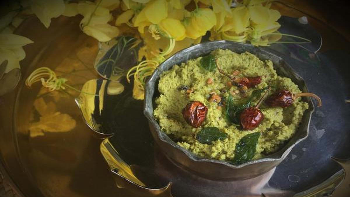 Use the konnapoo in a delicious chutney - The Hindu