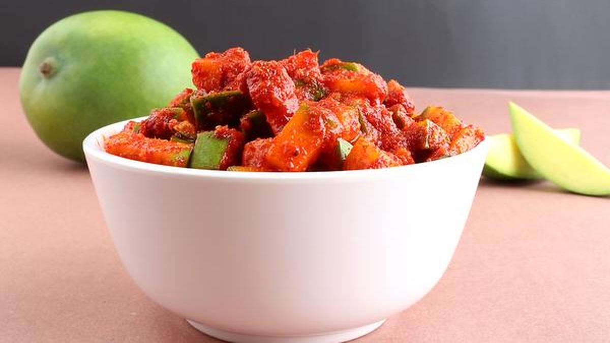 How to make authentic 'avakaya', the Telugu mango pickle - The Hindu