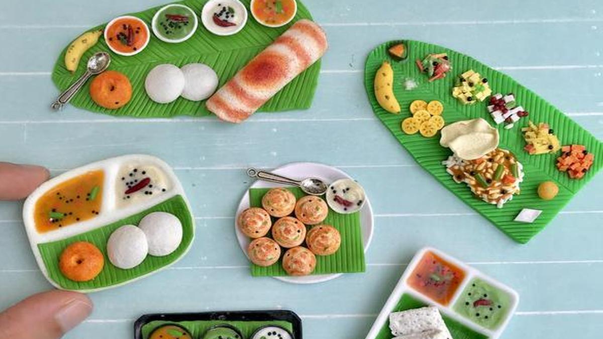 From dosa to noodles, find your favourite foods in miniature - The Hindu