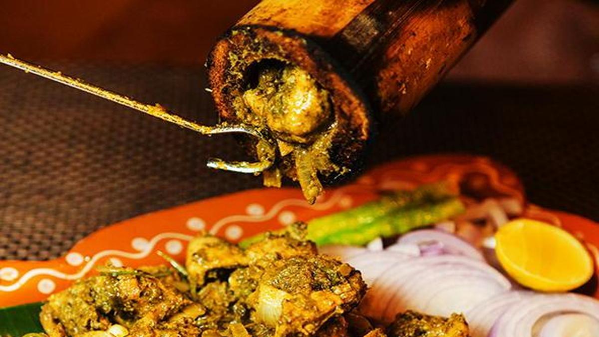 Why food cooked in bamboo hollows are a delicacy - The Hindu