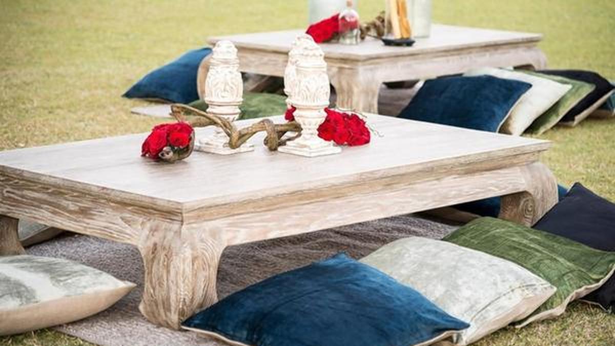 Floor seating options for every room - The Hindu