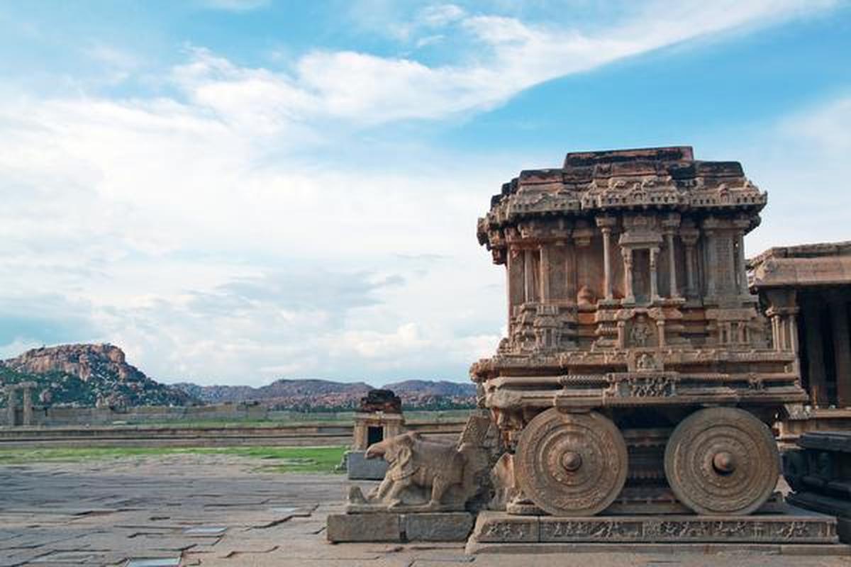 Hampi goes digital - The Hindu