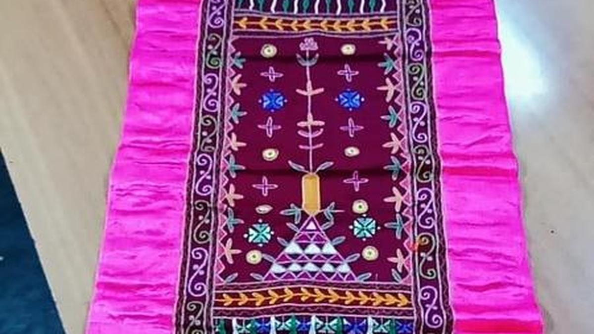 Garvi Gurjari in Hyderabad has on sale a range of handlooms and crafts ...