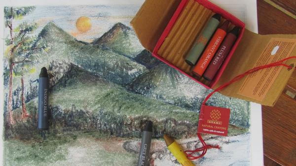 Organic crayons for your back to school kit - The Hindu