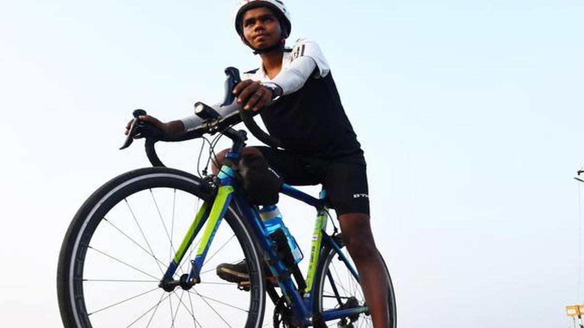 20-year-old R Kaleeswaran is the youngest ultra cyclist in the city to ...