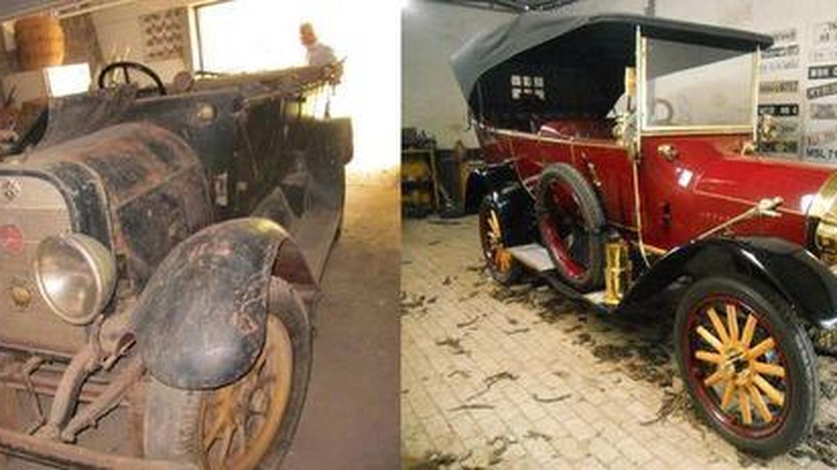 The century old Benz Model 8/20 PS Runabout Tourer car, restored to ...