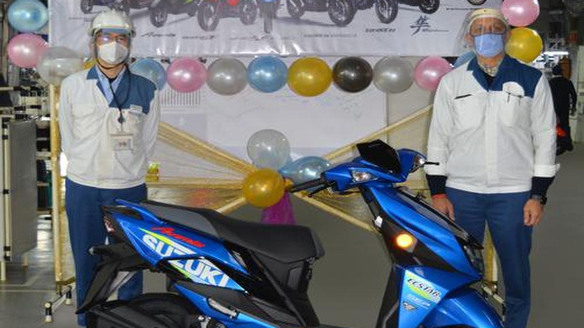 Suzuki Motorcycle India crosses 6-million unit milestone - The Hindu