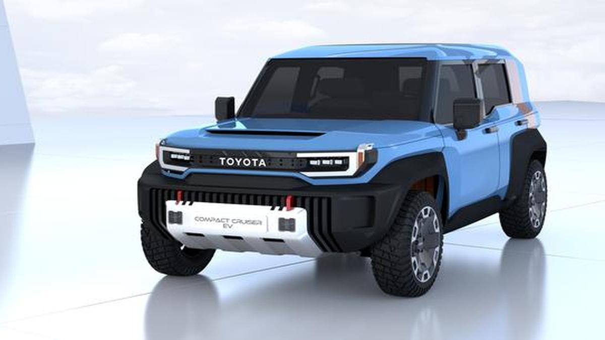 Toyota Compact Cruiser concept previews retro-styled EV SUV - The Hindu