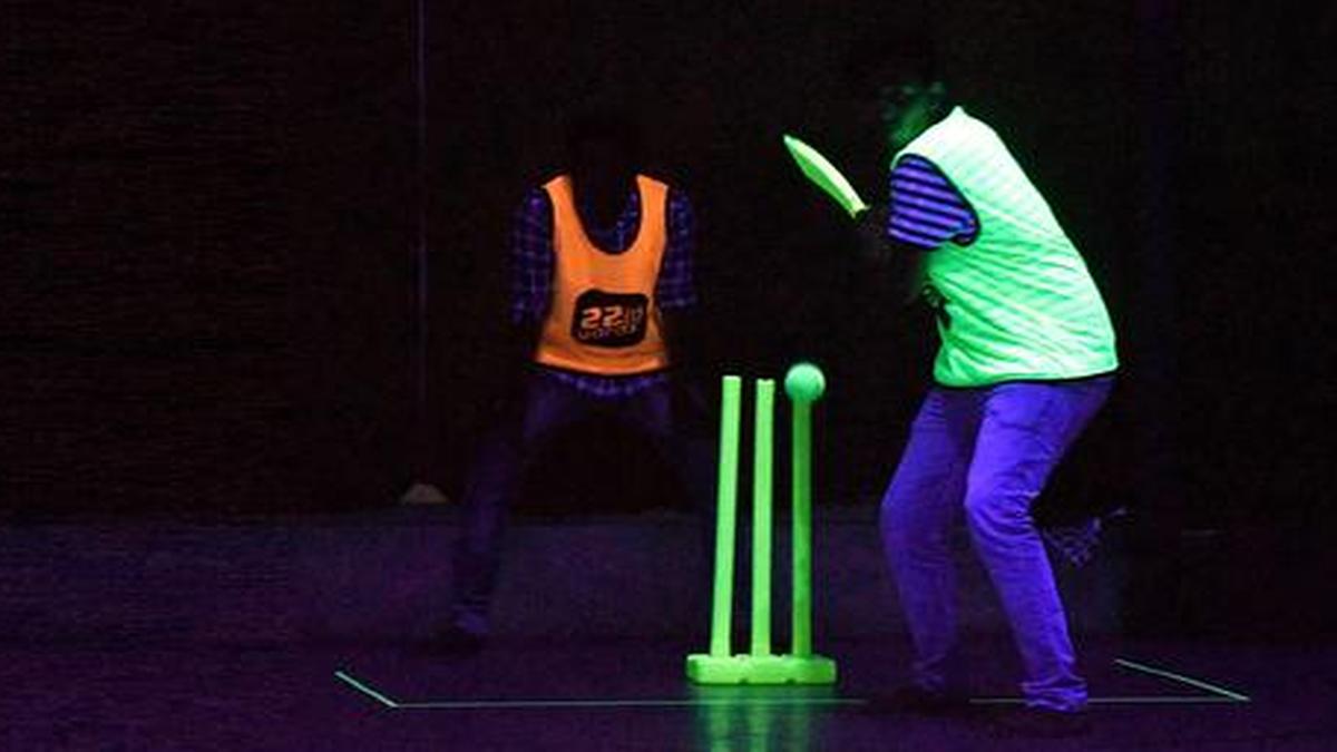 This Chennai place lets you play neon cricket - The Hindu