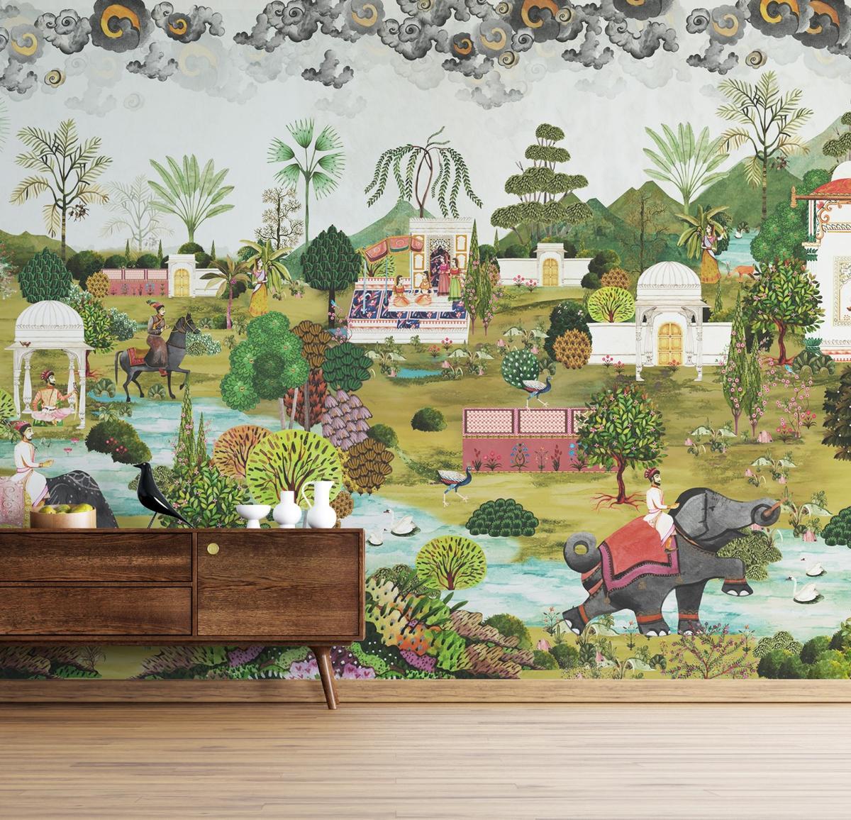 Home is where wallpapers become a piece of art - The Hindu