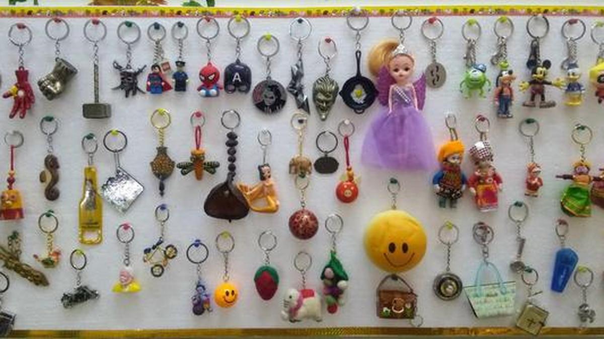 Here is a man who has a passion to collect key chains - The Hindu