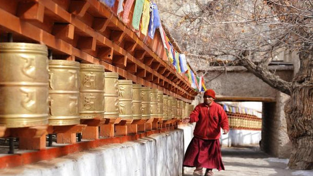 This tibet monk was the disciple of an Indian master - The Hindu