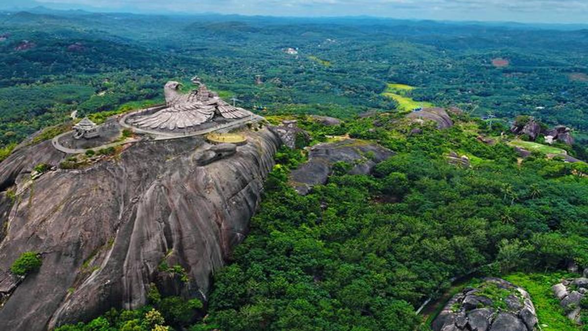 Jatayu sculpture: A myth comes alive - The Hindu