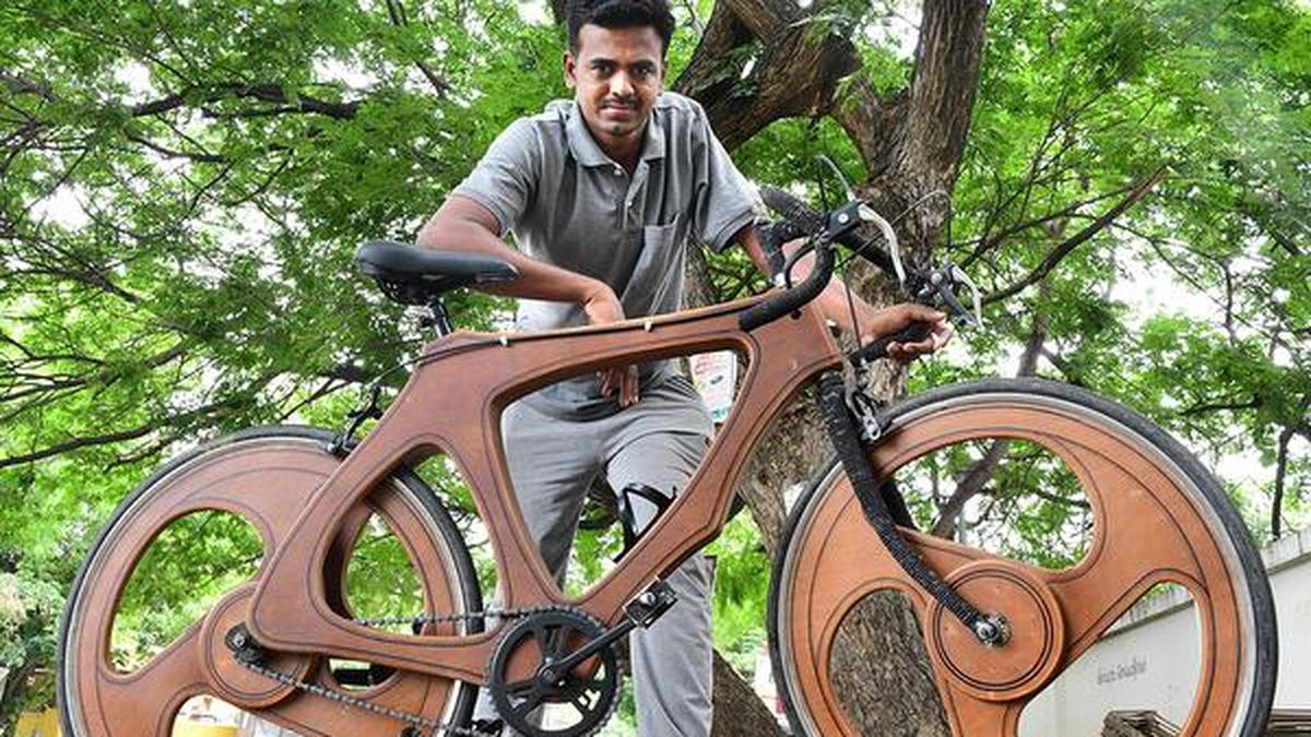Video: the story of a wooden cycle and where you can get it - The Hindu