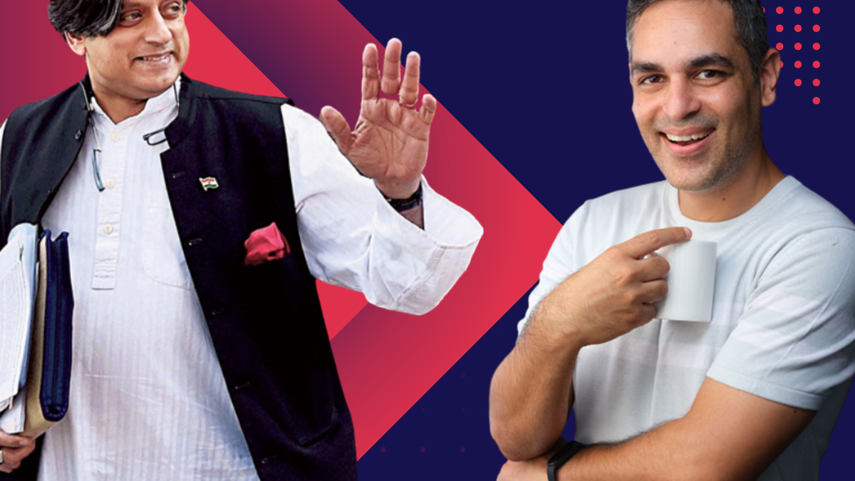 Shashi Tharoor and Ankur Warikoo discuss ‘prescriptions’, passion and ...