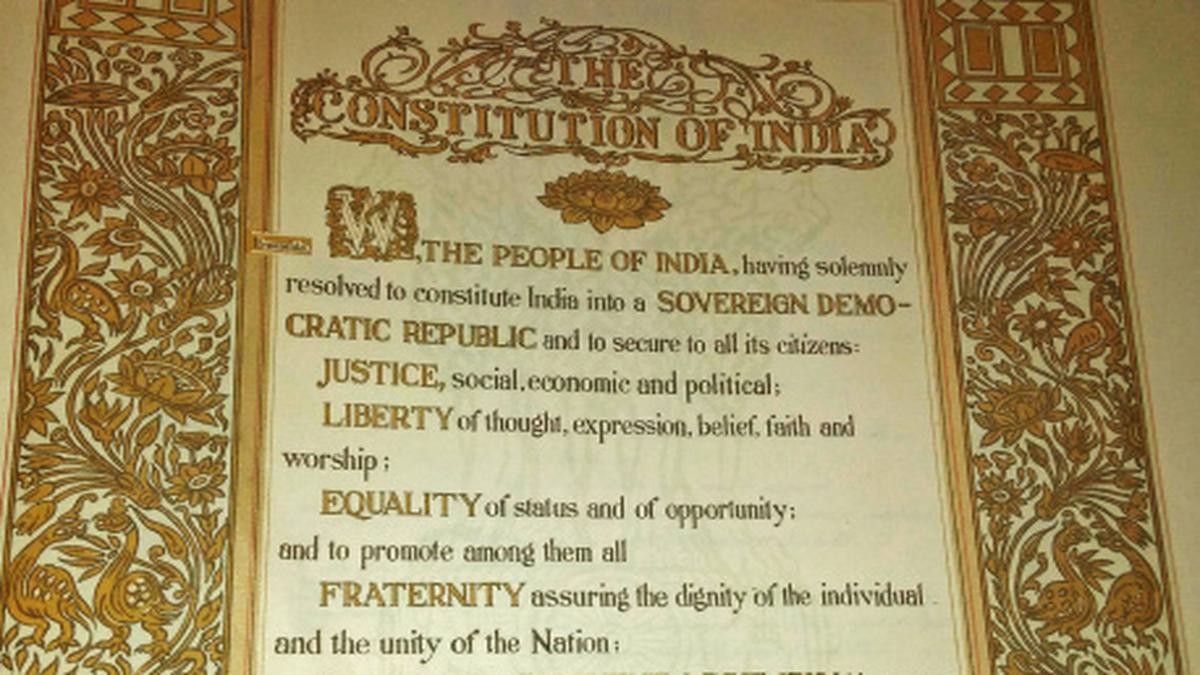 Reciting Preamble a must in Maharashtra schools - The Hindu