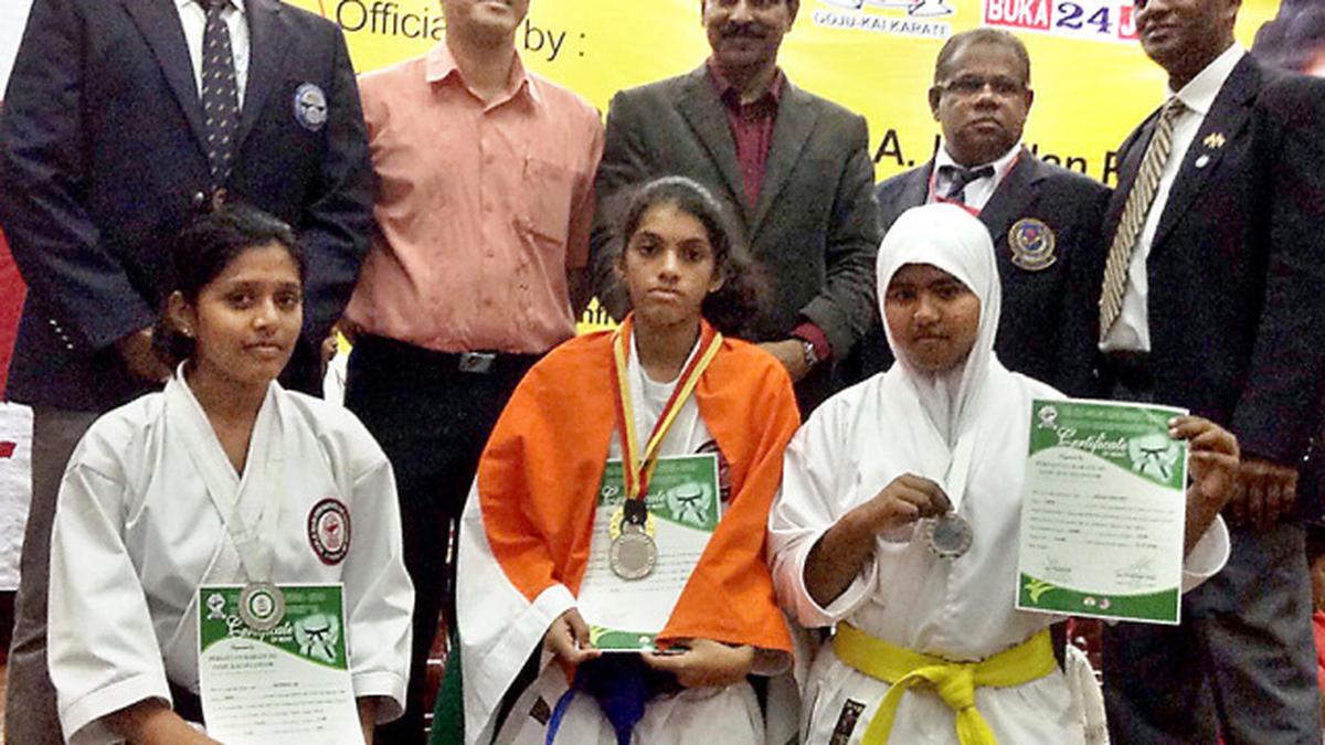 Madurai students win gold and silver at international karate ...