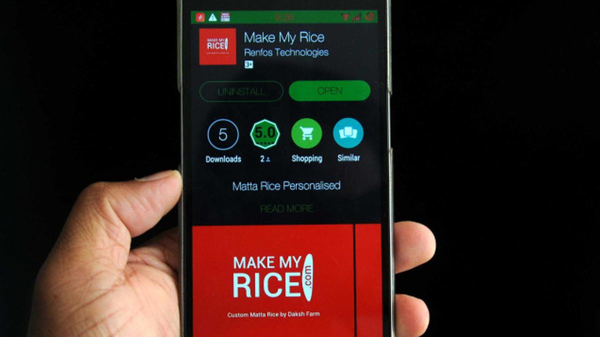 Rice app gets a ‘bran’ update - The Hindu