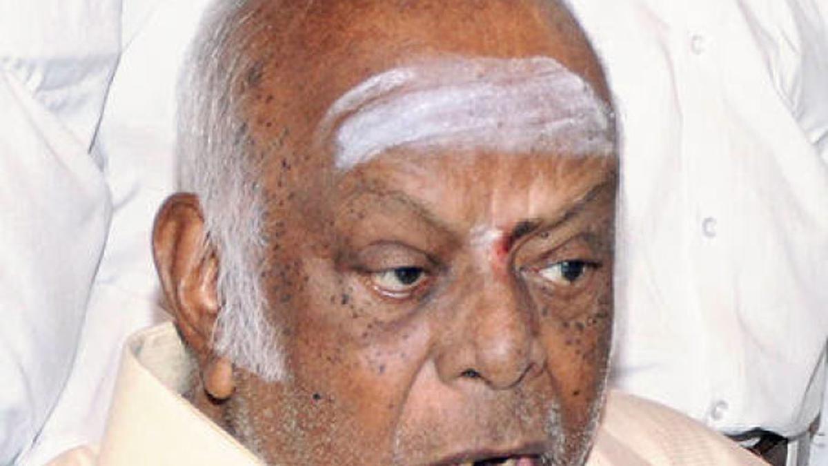 MAM Ramaswamy passes away - The Hindu