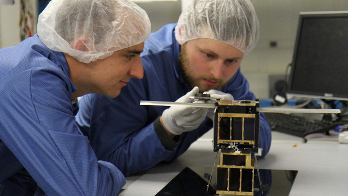 Students excited about CubeSats - The Hindu