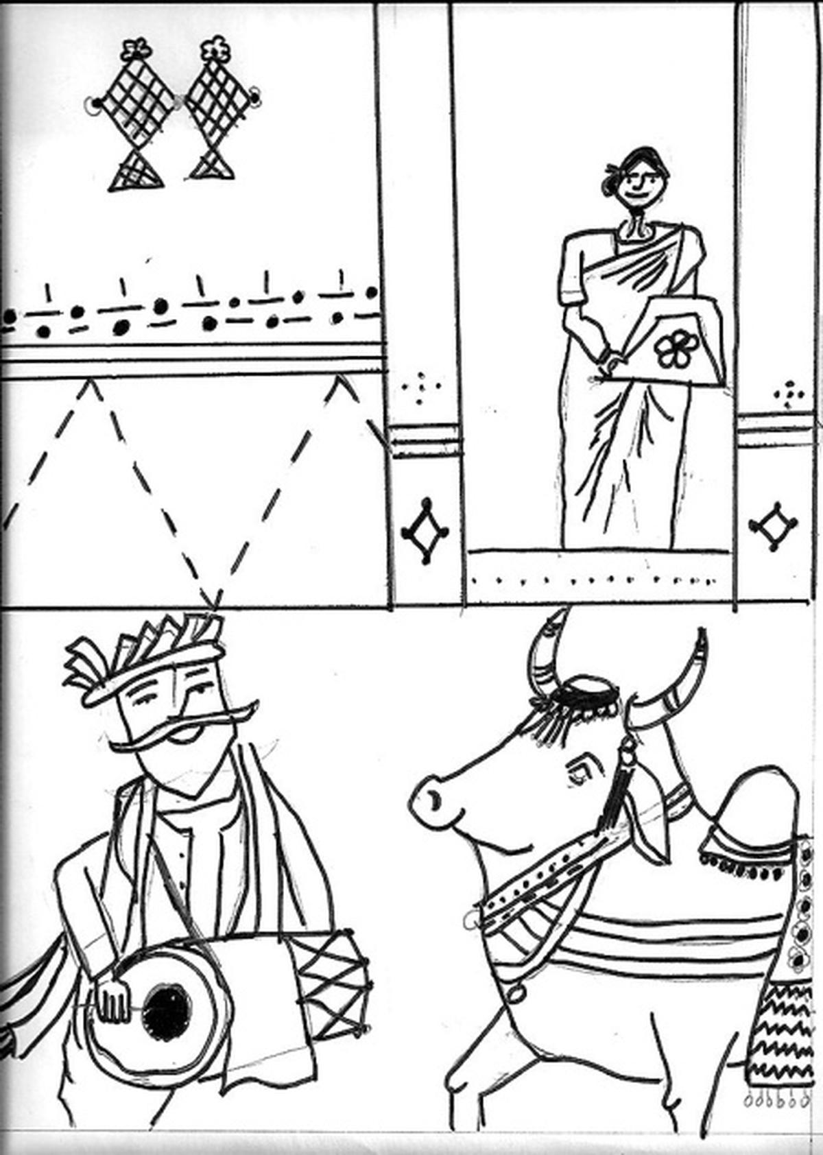 Drawings from India - The Hindu