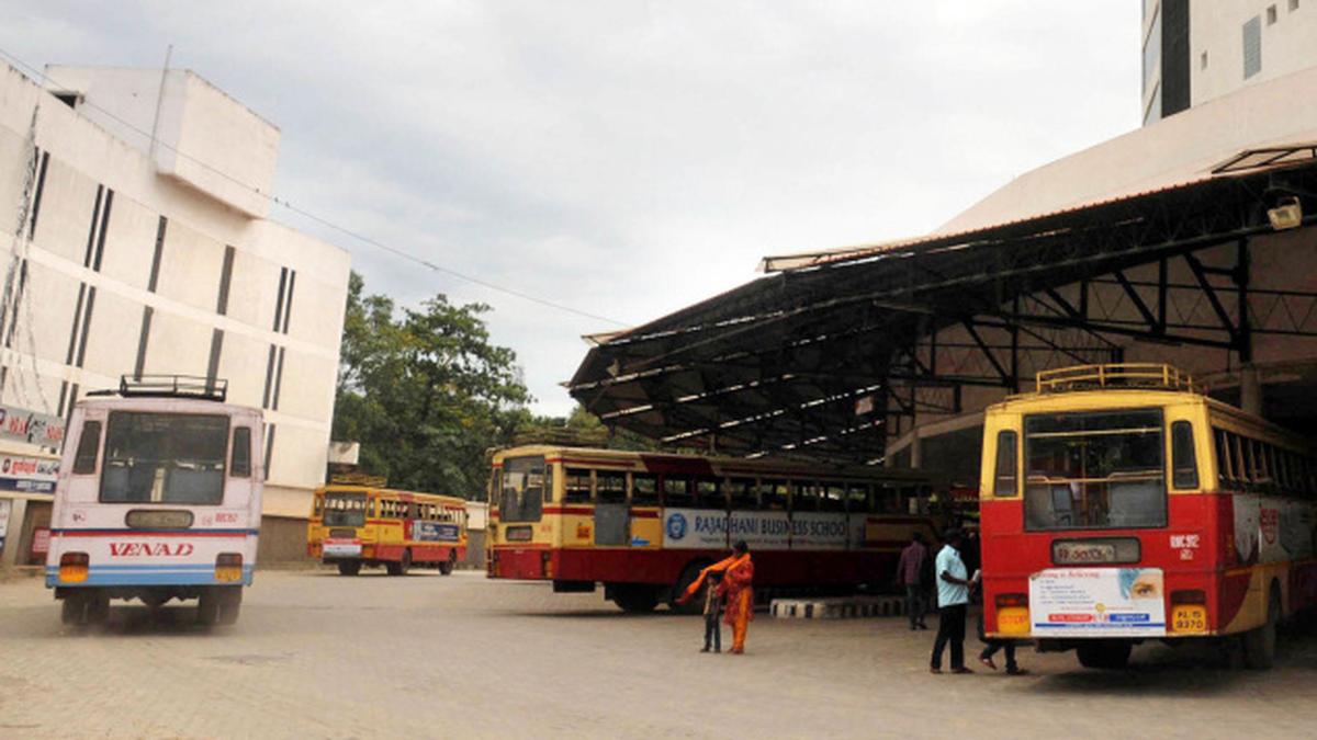 Short distance buses begin operation from new terminal - The Hindu