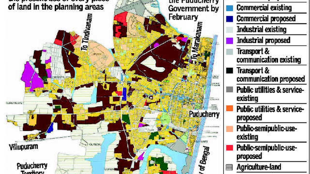 PPA notifies draft land use map - The Hindu