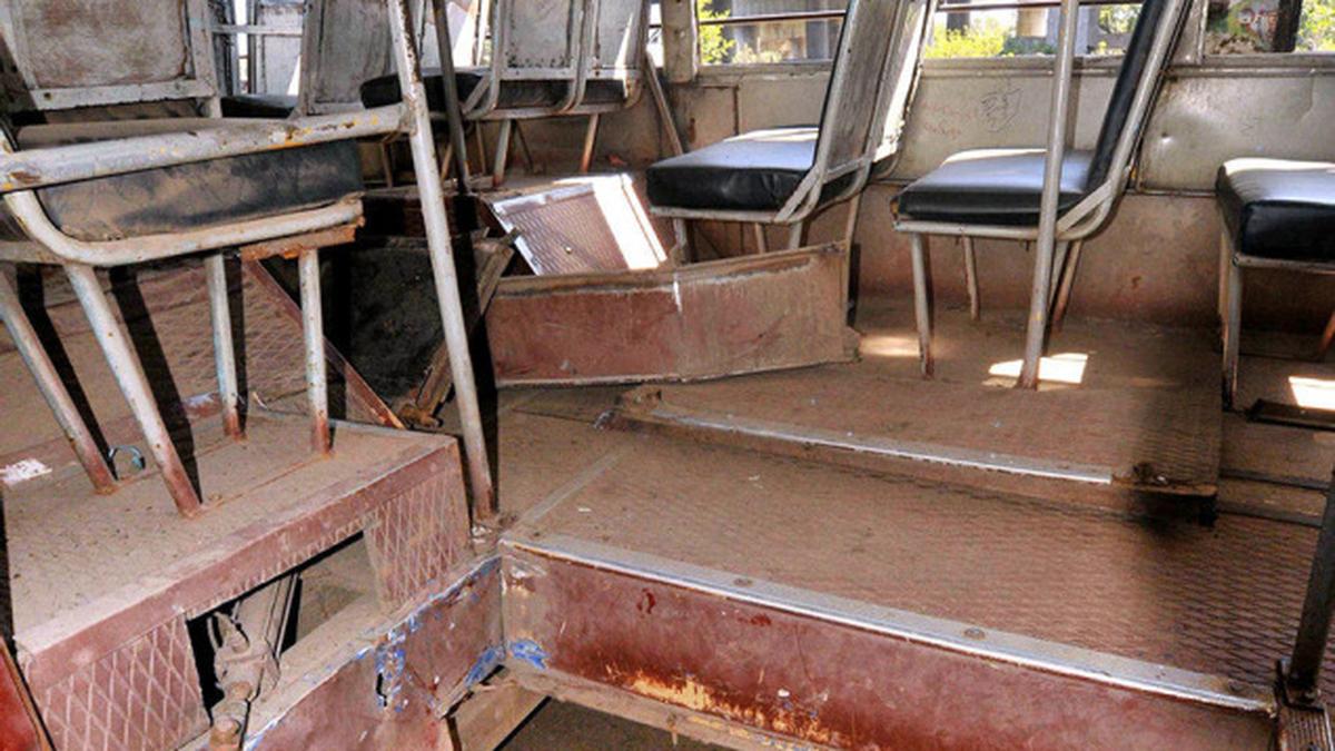10 injured as MTC bus footboard gives way - The Hindu