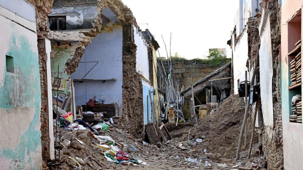 Unauthorised re-development leads to frequent accidents in city - The Hindu