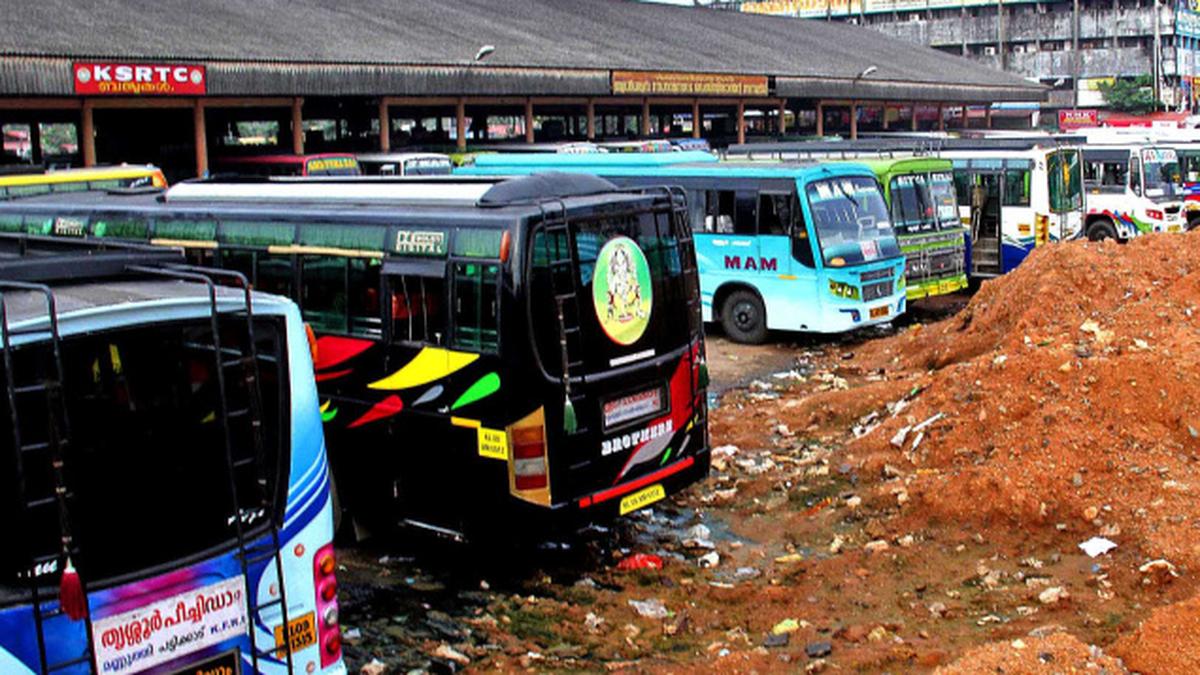 Sakthan bus stand development in limbo - The Hindu