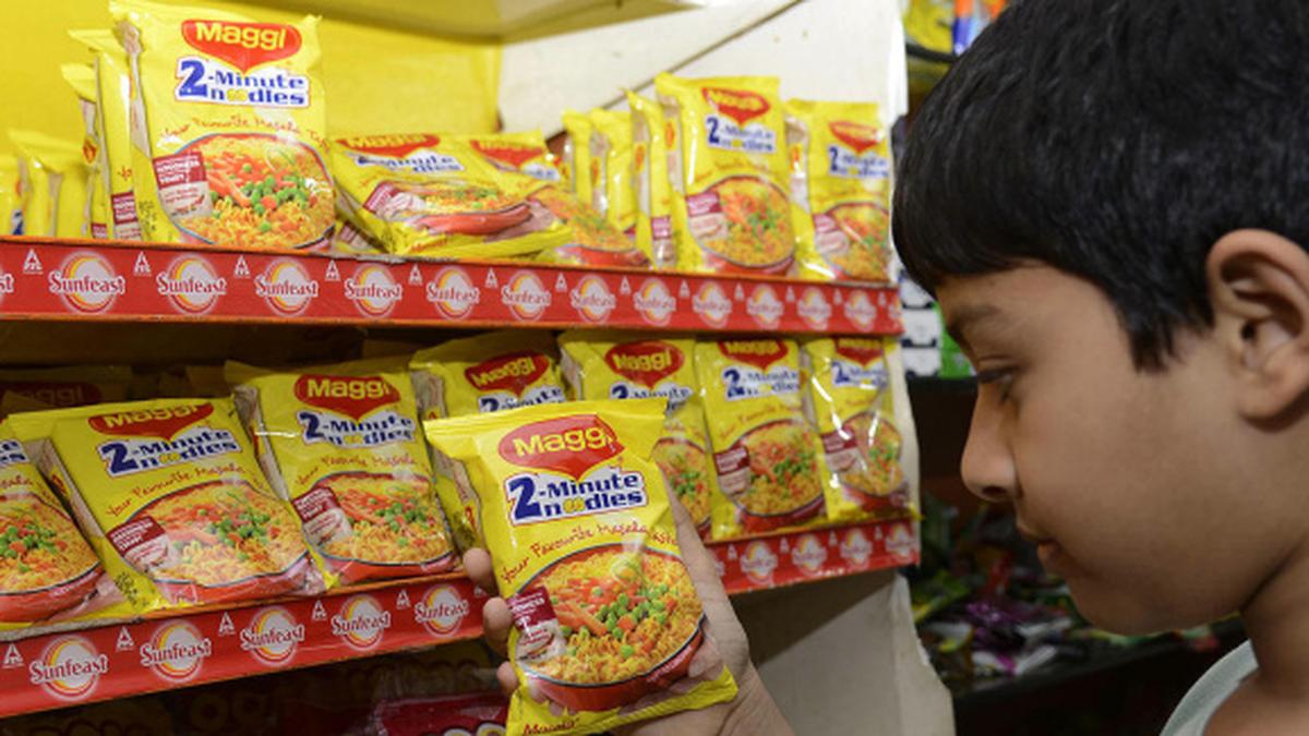 Maggi back, flies off the shelf in no time - The Hindu