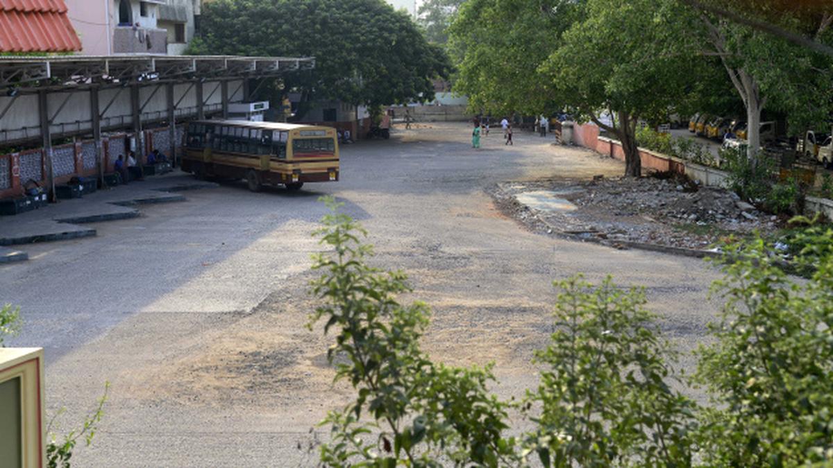 Problems at MMDA bus depot out in the open - The Hindu