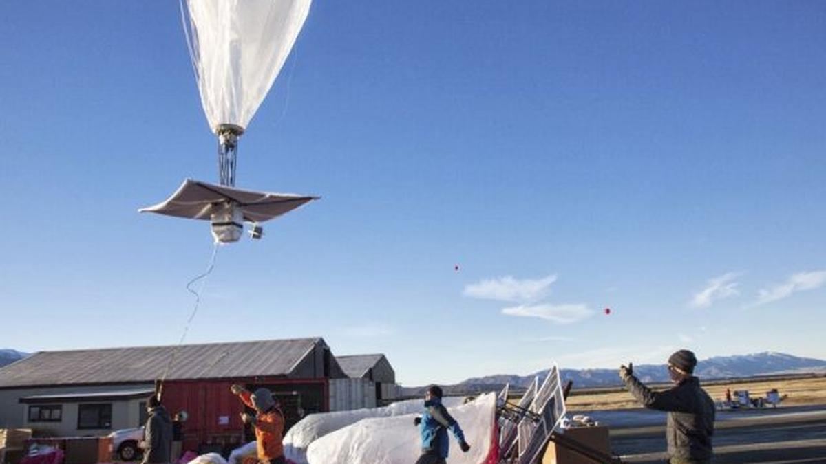 Google's internet balloons to circle Earth - The Hindu