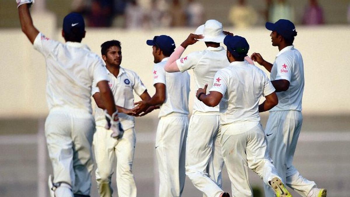 Rahul, Ojha make half tons in Board XI’s modest 296 - The Hindu