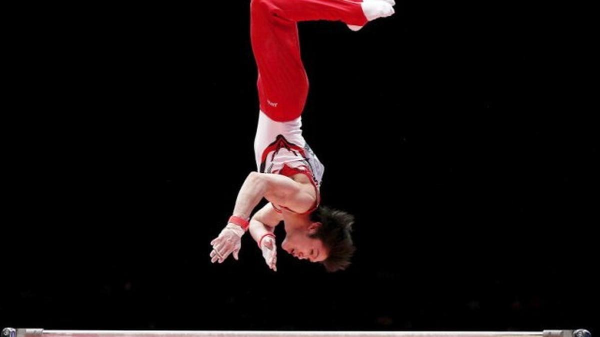 Uchimura wins historic sixth World title - The Hindu