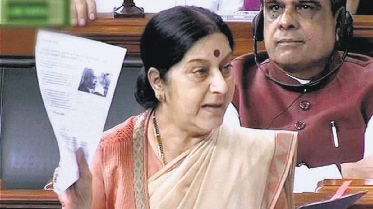 ‘Lalit got travel papers only after Sushma’s intervention’ - The Hindu