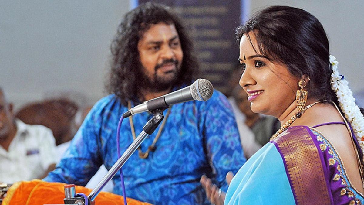 Mahati makes a mark in Madurai - The Hindu