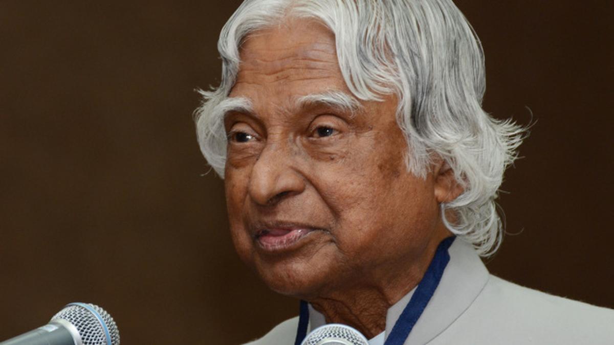 Global satellite to be named after Abdul Kalam - The Hindu