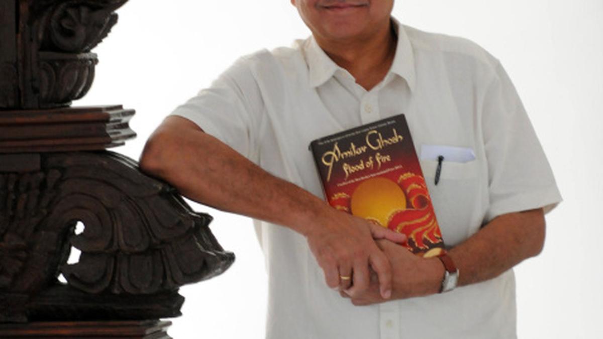 Amitav Ghosh: Readers should be given a choice - The Hindu