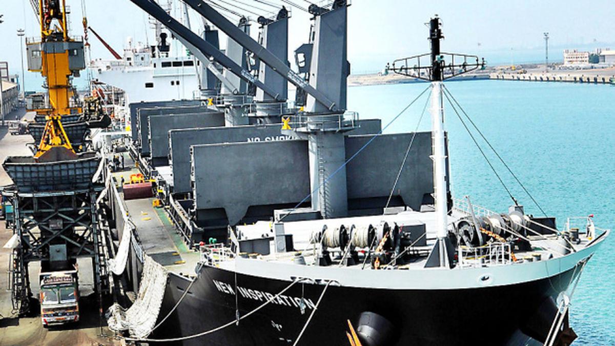 VOC Port achieves highest growth rate among major ports - The Hindu