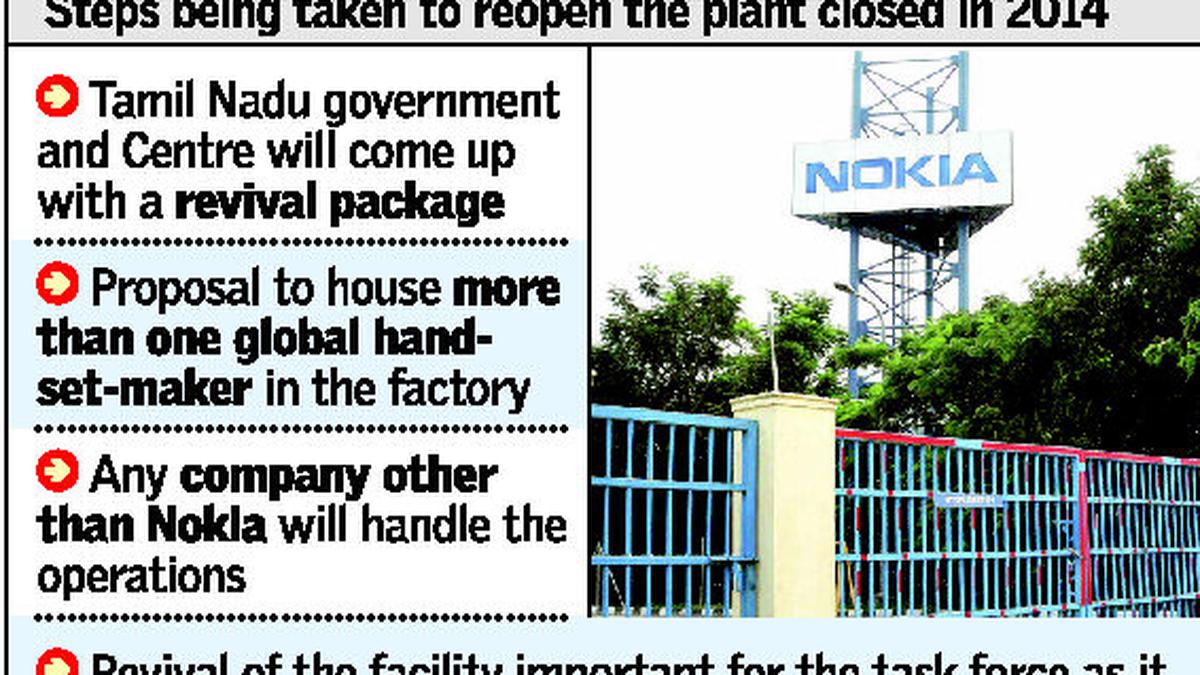 Concerted efforts on to revive Nokia facility - The Hindu