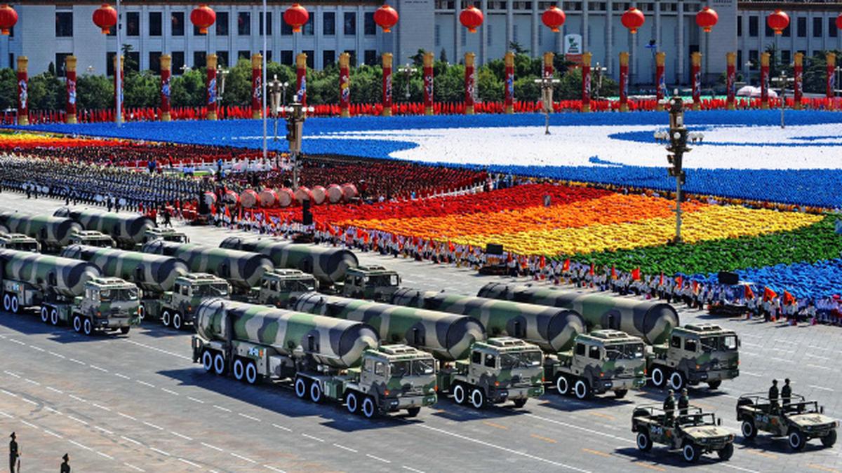 Parade set to showcase China’s nuke power - The Hindu