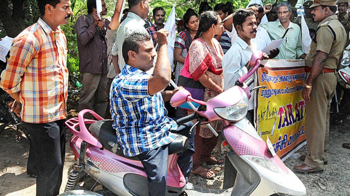 Differently-abled demand withdrawal of GO - The Hindu