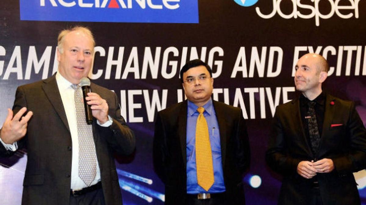 Reliance Comm shares up by 5% on pact with American firm Jasper - The Hindu