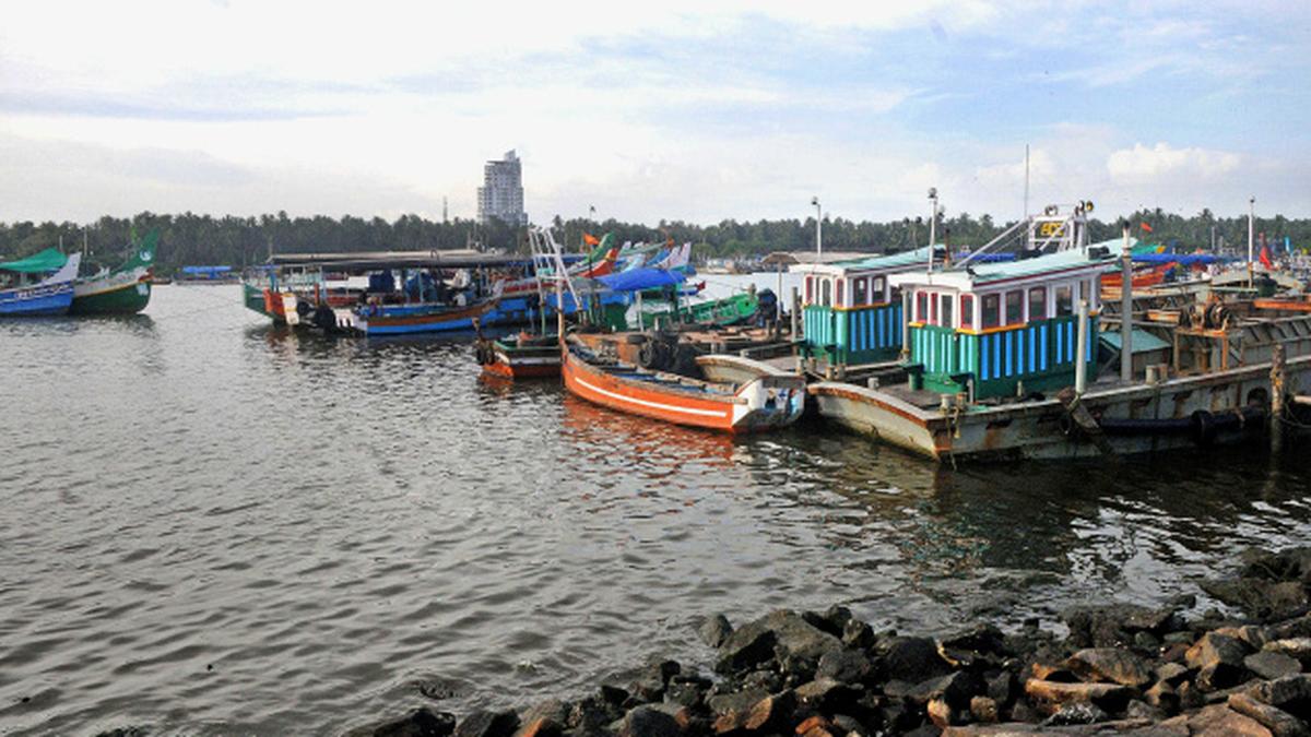 Expansion work on at Koyilandy harbour - The Hindu
