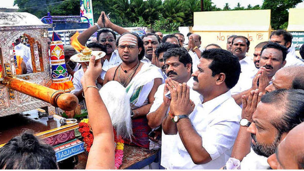 Yagasala pooja begins - The Hindu