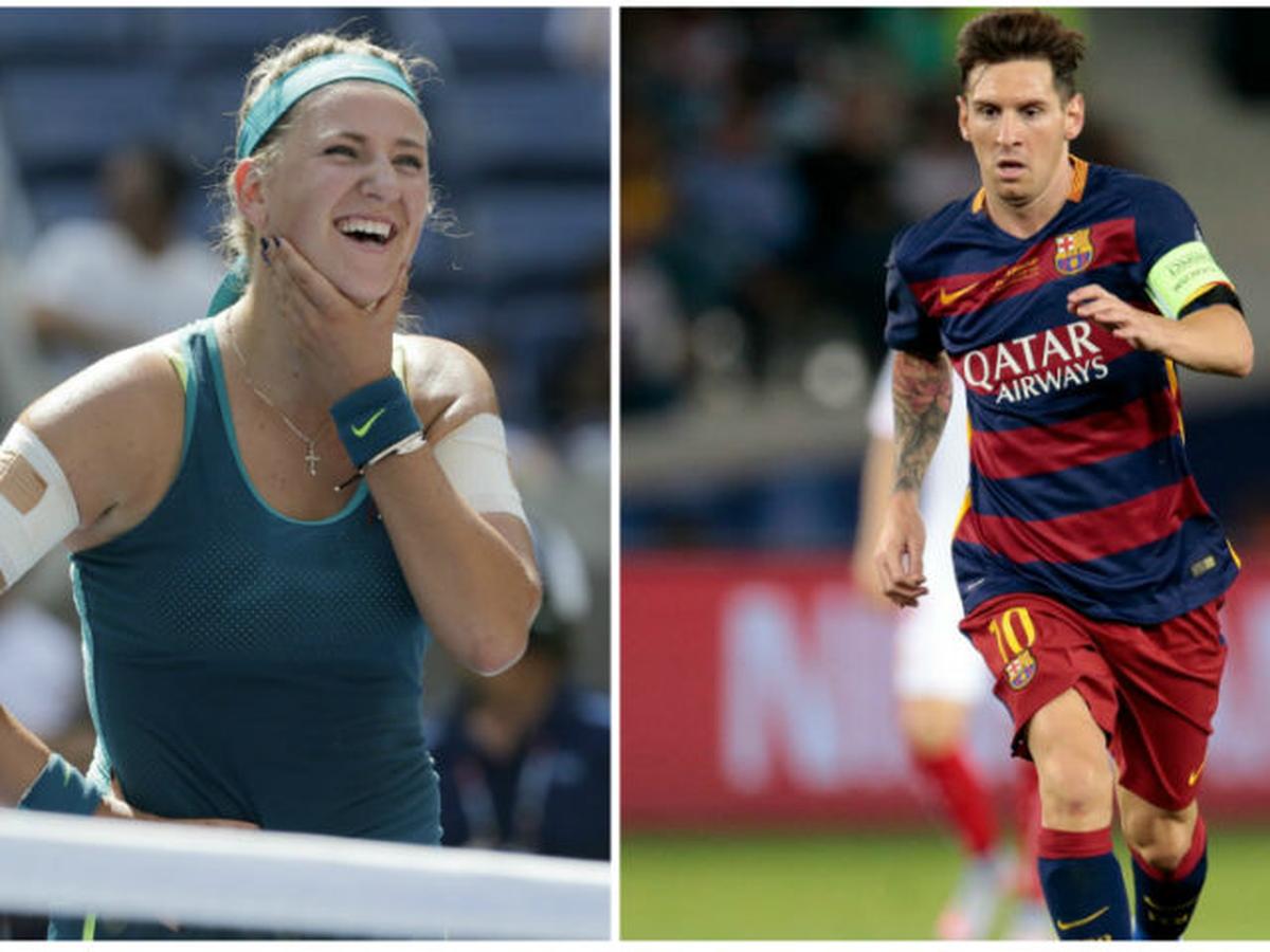 Messi plays like he is in a video game: Azarenka - The Hindu