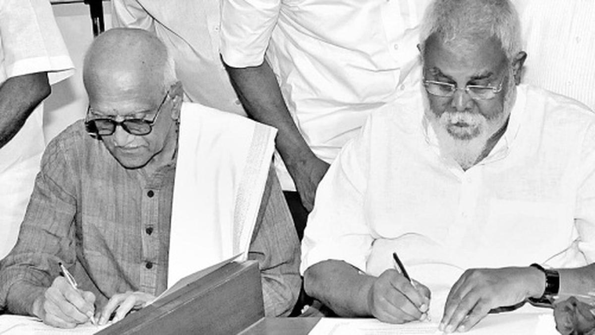 Digitisation of Manjeshwar Govinda Pai’s works begins - The Hindu