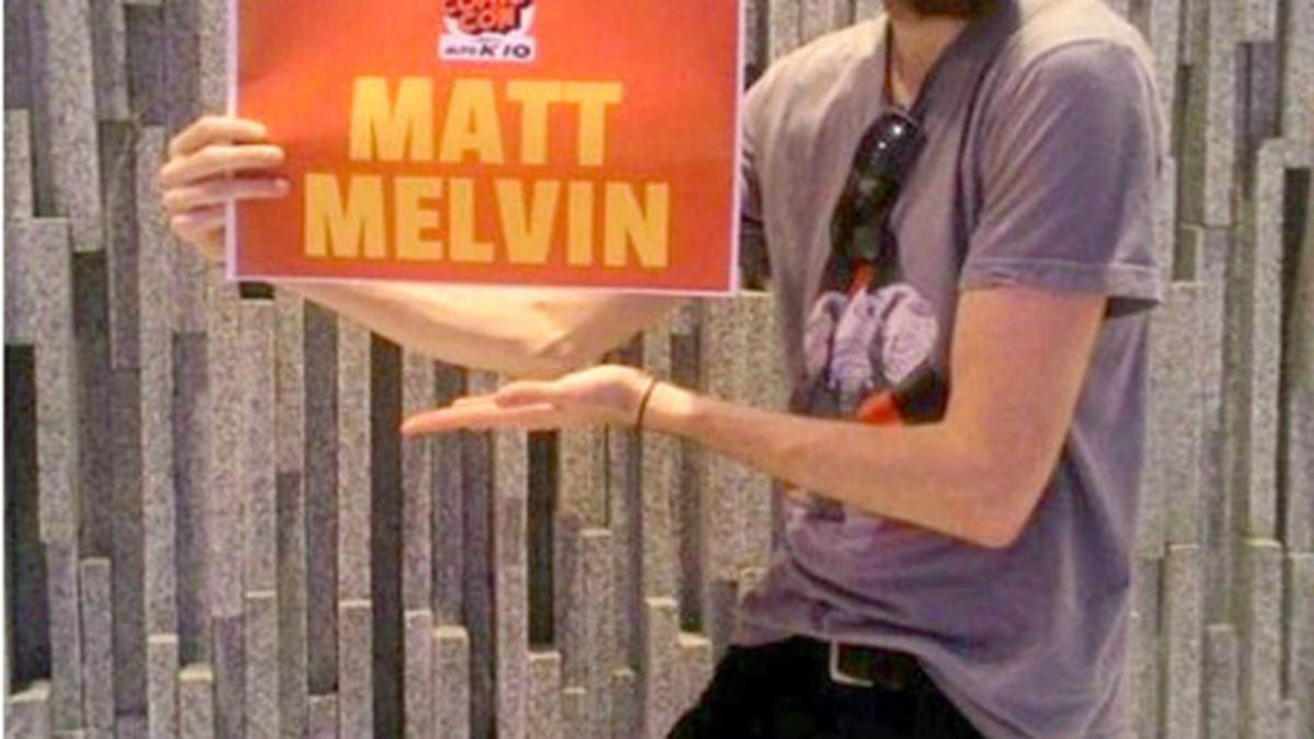 Matt Melvin courts humour - The Hindu