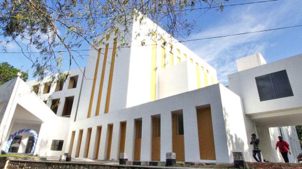 Tagore Theatre opened, fresh and face-lifted - The Hindu